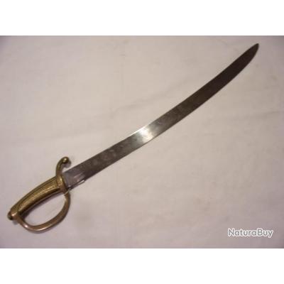 Lourde reproduction d'un sabre briquet. - Sabres (11682102)