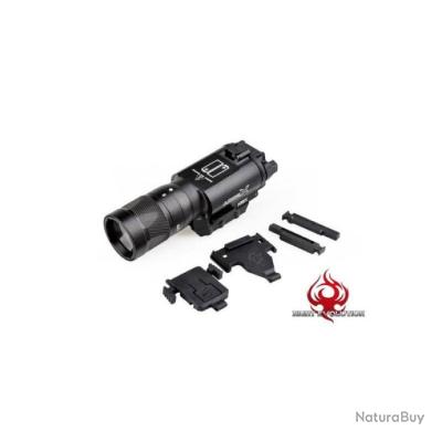NIGHT EVOLUTION - Lampe X300V Vampire Tactical - NOIR - Lampe Airsoft ...