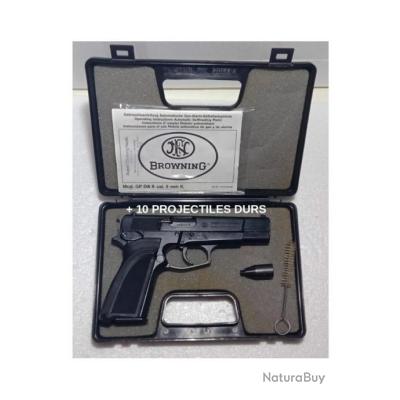 TRES PROCHE DU NEUF, BROWNING GPDA 8mm K(1994), CHARGEUR METAL ...