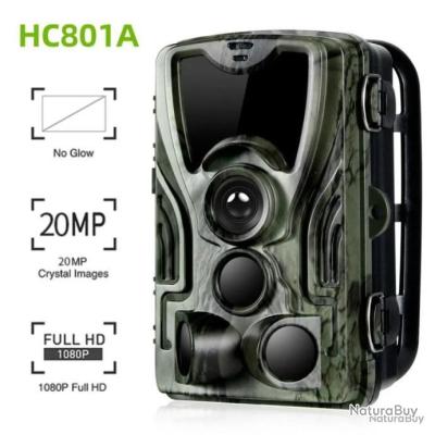 CAMÉRA DE CHASSE INFRAROUGE HC801A - 36 LEDS 20MP 1080P - NOTICE EN ...