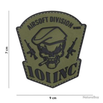Patch 3D PVC Airsoft Division - Ecussons - Patch Airsoft (11746536)