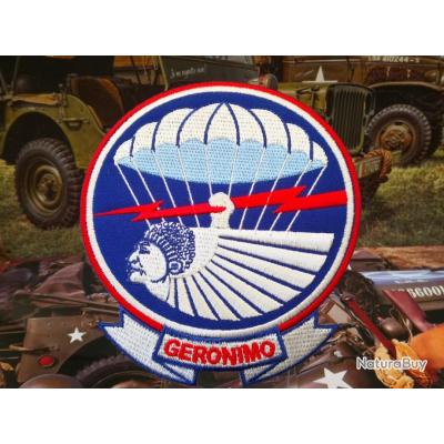 WW2 US 501st PIR Geronimo ( reproduction à coudre ou à thermocoller H ...