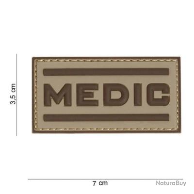 Patch 3D PVC Medic désert | 101 Inc (0001 0827) - Ecussons - Patch ...