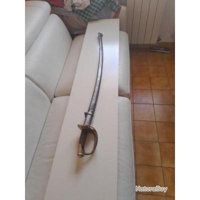 Sabre troupe regimenté modelere cavalerie 1822 - Sabres (11772331)