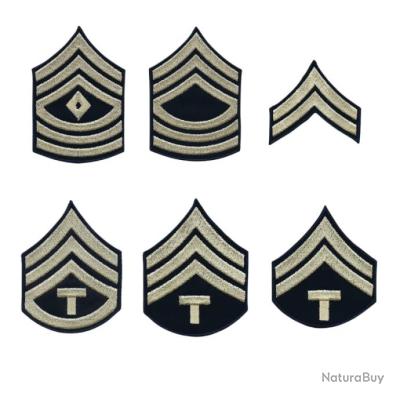 Grades US Master Sergent - Epaulettes - Grades - Galons (11772765)