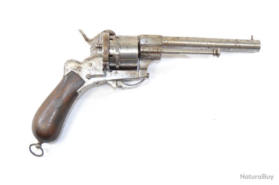 Revolver à broche calibre 11mm, fabrication Espagnole Espagne. Fabrica ...