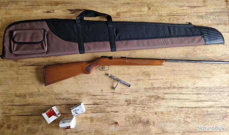 Carabine calibre 12mm monocoup + munition + fourreau - Carabines 12mm ...