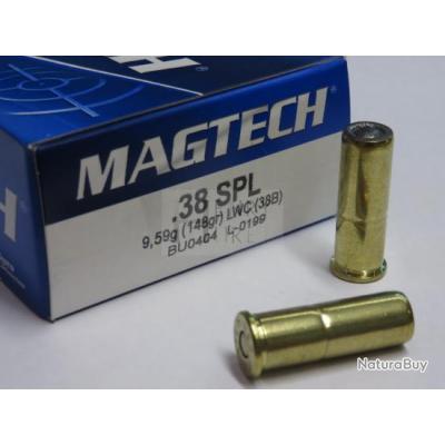 MAGTECH 38 SPECIAL LWC 148GR X50 - Munitions de Catégorie B (11829816)