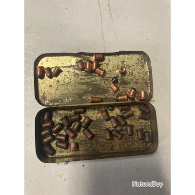Lot de cart cal 4mm, 4mm M20,et 3mm - Munitions à percussion annulaire ...