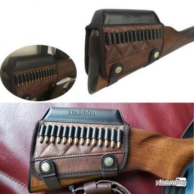 TOURBON Shooting Cheek Rest Riser vintage .22LR/17 HMR - Cartouchières ...