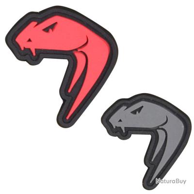 ( Patch PVC Snake Head Viper)Patch PVC Snake Head Viper - Ecussons ...