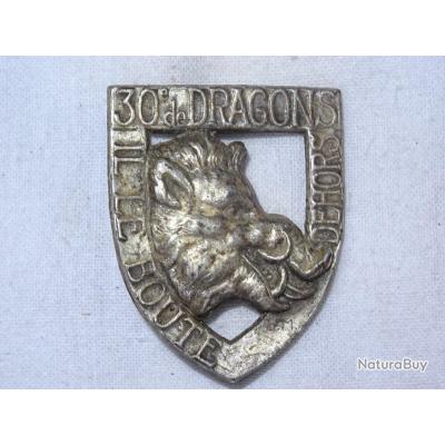 I75X lot bel insigne militaire rare - 30è de dragons - Insignes ...