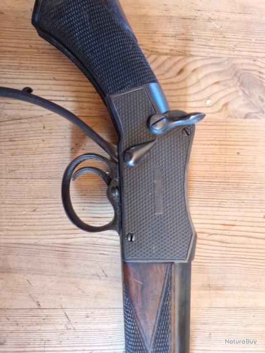 Carabine anglaise fin 19 ème siècleWW GREENER calibre 295 eley ou ...