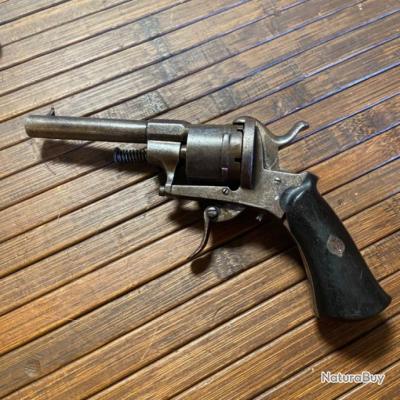 REVOLVER ELG BROCHE 7 mm TYPE LEFAUCHEUX - Pistolets et Revolvers à ...