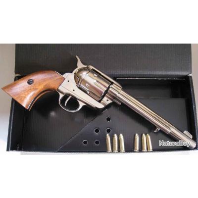 COLT PEACEMAKER USA 1873 - SILVER - DECO - - Objets décoratifs Western ...