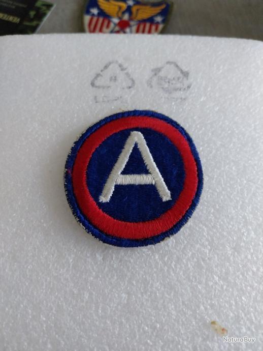 Patch armée us 3rd ARMY PATTON ww2 original 3 - Insignes en tissu ...