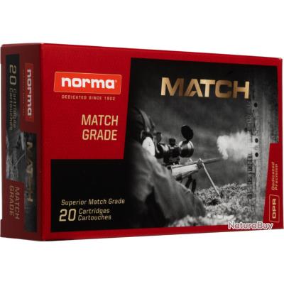 Munitions NORMA .338 NORMA MAG 300GR SIERRA HPBT x2 boîtes - Balles ...