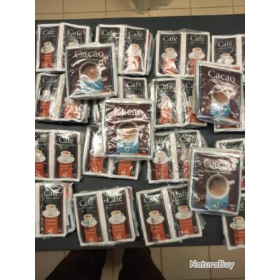 35 Sachets café chocolat thé - Rations - repas lyophilisé (11896750)