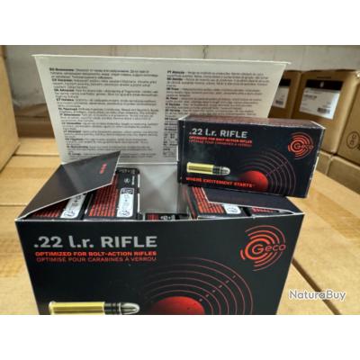 500 MUNITIONS GECO .22LR RIFLE - Munitions - Balles 22LR (12816553)