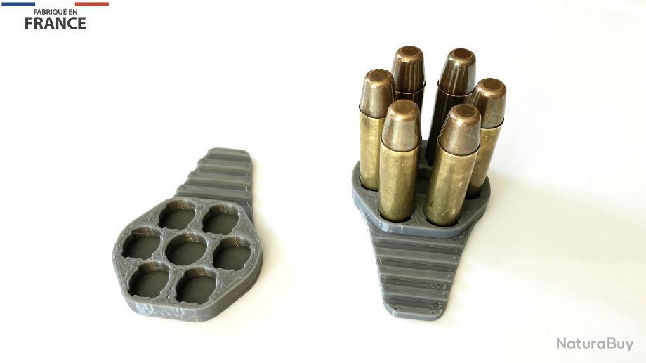 Strip Loader / Speed Loader (x5) Revolver 6 coups 38SP / 357 Mag ...