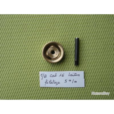 Lissoir de cal 16 en laiton filetage 5 mm avec tige pour perceuse ...