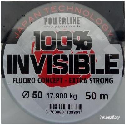 FIL INVISIBLE 100% 50M 0.12mm - 1.350kg - Nylons - Tresses Truite (11908747)