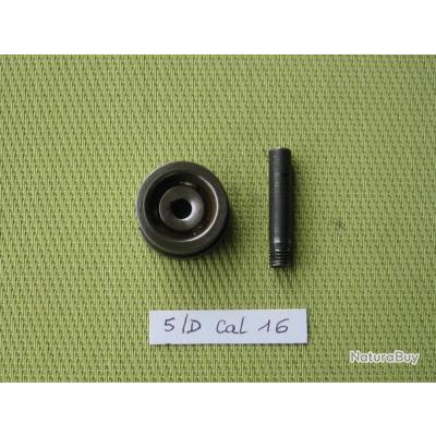 Lissoir d'armurier cal 16 avec tige de fixation perceuse - Lissoirs ...