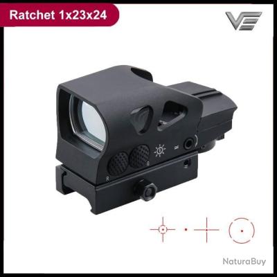 VECTOR OPTICS RATCHET 1X23X24 1 MOA - Points rouges panoramiques (11996433)
