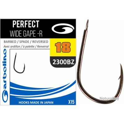 Hamecon Garbolino Non Montes / Perfect Wide Gape -R / 2300Bz N°12 ...