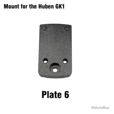 Embase montage pour point rouge pour Huben GK1 - Modèle 6 - Embases ...