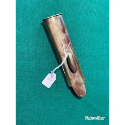 CHAPE DE FOURREAU CUIR EN LAITON 19 ÈME - Pièces détachées et ...