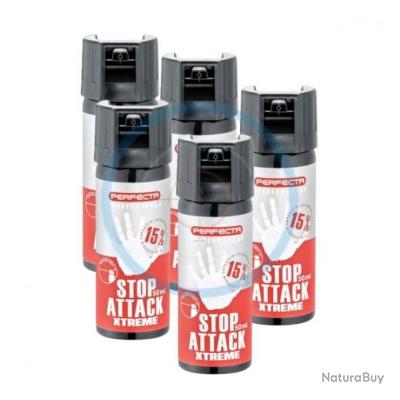 5 Bombes Lacrymogènes gel poivre 50ml Perfecta Umarex - Braderie ...