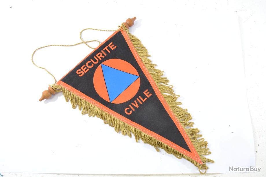 Fanion Sécurité civile, centre d'instruction et d'intervention de CORTE ...
