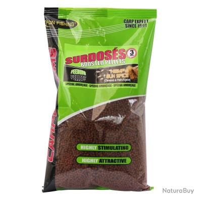 Pellet Surdoses Fun Fishing 3mm - 700gr Hemp And Bun Spice - Pellets (12036698)