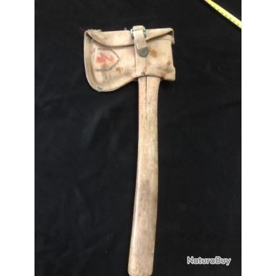 HACHE HACHETTE MILITAIRE WW2 US - Outillage, pelles, pioches, etc ...