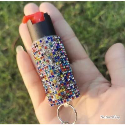 Bombe Lacrymogène anti-agression pour femme 20ml format bijoux porte ...