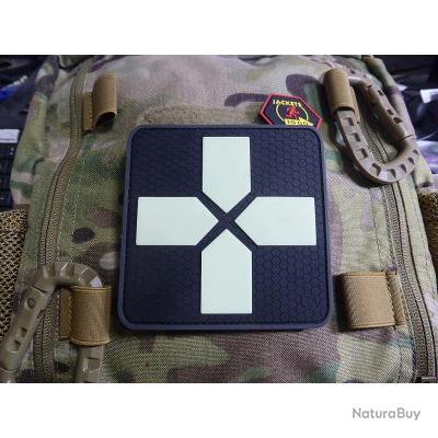 JTG Big Red Cross Medic Patch Glow in the dark (GITD) - Patchs et ...