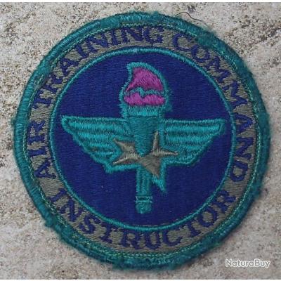 Patch US Air Force "Air Training Command Instructor"-Epoque Vietnam - Insignes en tissu - Patchs ...
