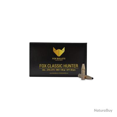 Ogives Fox Bullets Classic Hunter - 9.3 mm (366) / 220 gr - Ogives ...