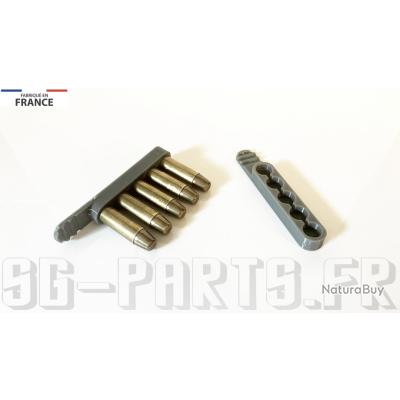 Strip Loader / Speed Loader 5 coups 38SP / 357 Mag **(x2 pièces ...