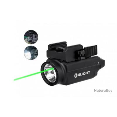 Olight Baldr S Lampe Rail Picatinny Ou Glock Avec Laser Vert - Lasers ...