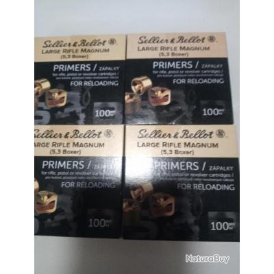 400 Amorces large rifle magnum SB - Amorces (12226753)