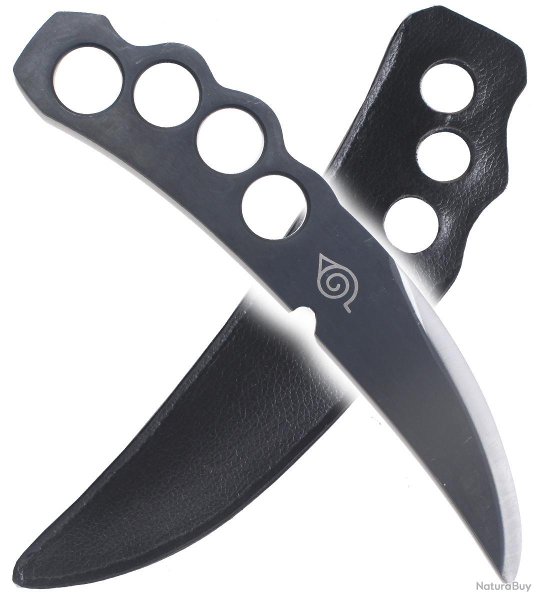 Naruto Couteau Asuma Poignard Dague Replique Acier Decoration ...