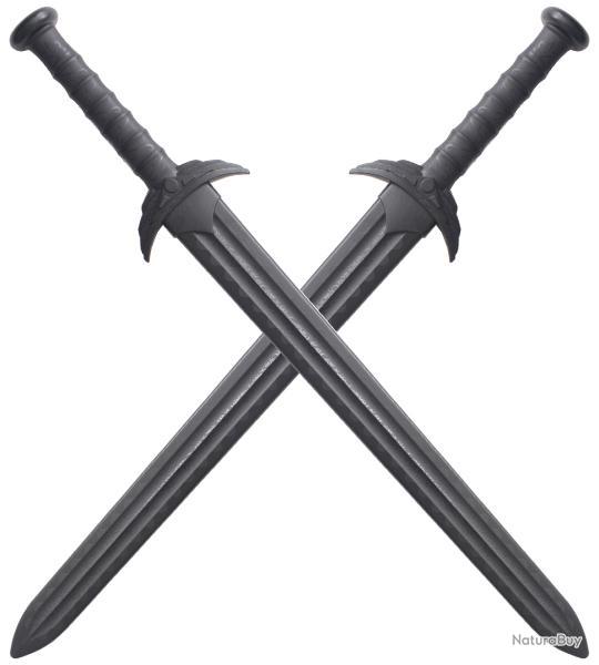 2X Glaive de Combat Romain Polypropylene Epee Repliksword - Glaives ...