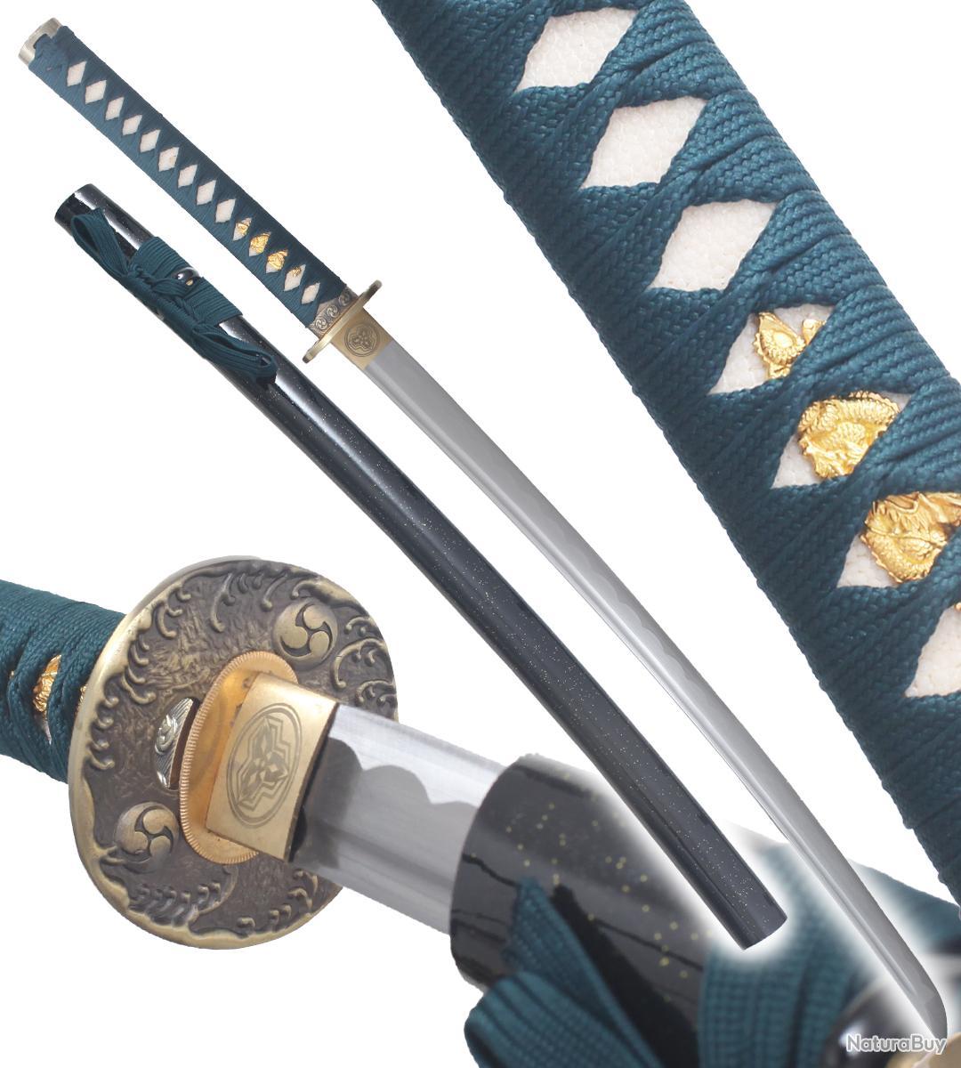 Danzan Katana Forgé Tomoe Sabre Tranchant Epee - Maru 1045 Katana ...