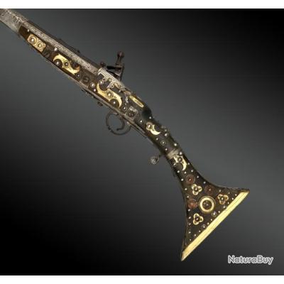 Fusil à Silex Mukahla - Maroc - XIXème Siècle (N°22) - Fusils à silex ...