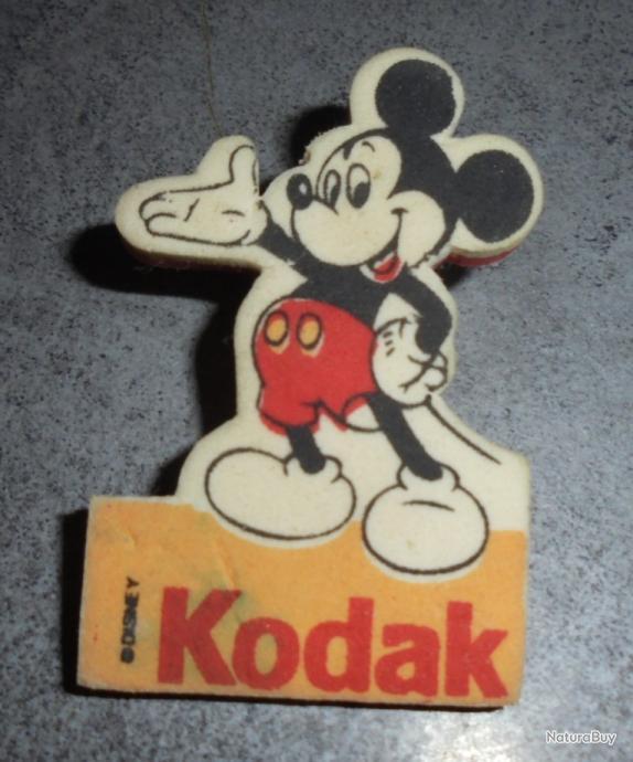 PIN'S KODAK MICKEY DISNEY en MOUSSE Walt Disney Mickey Mouse / Appareil ...