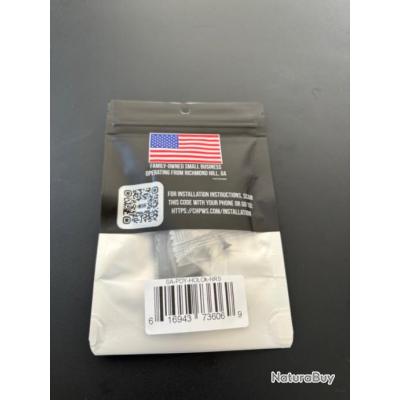 Plaque adaptatrice point rouge C&H pour Springfield Prodigy Holosun ...