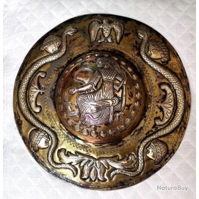 BOUCLIER RONDACHE CAVALERIE ROMAINE (Umbo) - Rome antique, légion ...