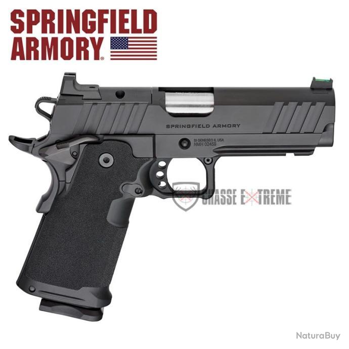Pistolet SPRINGFIELD ARMORY 1911Ds Prodigy 4.25" RDR Cal 9 mm Noir - Pistolets de Catégorie B ...